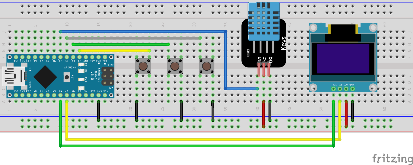 Fritzing软件绘制Arduino面包板接线图传感器模块库文件121_arduino避障小车fritzzing软件绘制电路图-CSDN博客