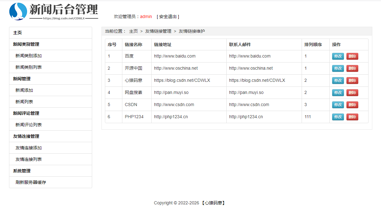 基于Servlet+jsp+mysql开发javaWeb新闻发布管理系统_jsp+mysql新闻管理系统-CSDN博客