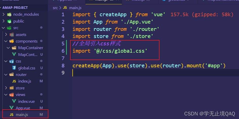 一、高德地图的准备阶段-地图的页面中的显示_"import amaploader from \"@amap/amap-jsapi-loader\_学无止境QAQ的博客-CSDN博客