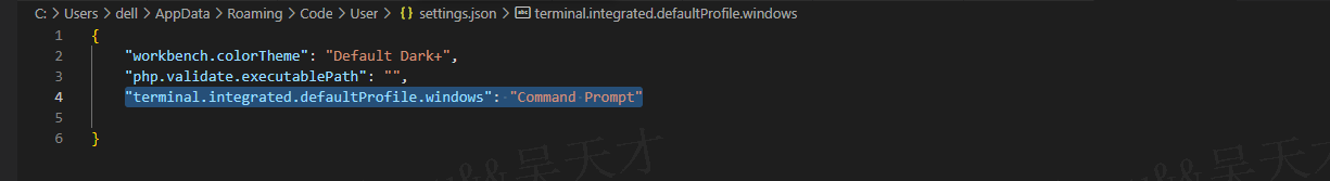 vscode将默认终端terminal从powershell改为cmd_vscode powershell改成cmd-CSDN博客
