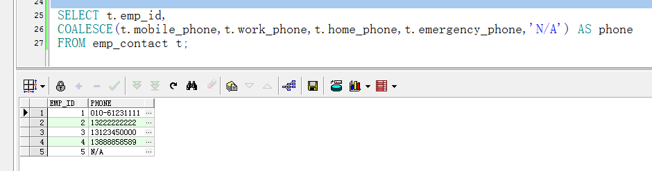Oracle对空值(NULL)的5种处理_oracle空值处理函数-CSDN博客