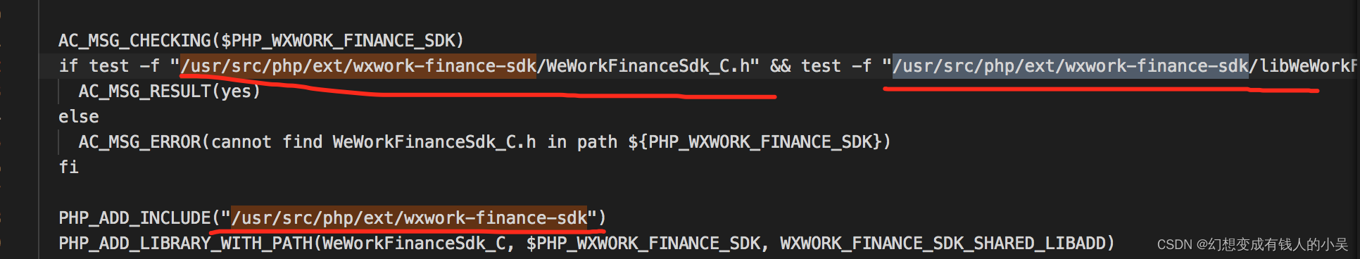 docker环境下 PHP 安装Wxwork_finance_sdk扩展_wxworkfinancesdk-CSDN博客
