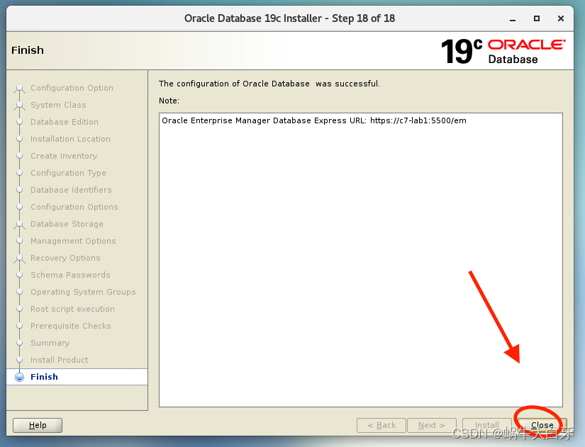 CentOS安装Oracle 19c 数据库（保姆级别）_centos安装oracle19c-CSDN博客
