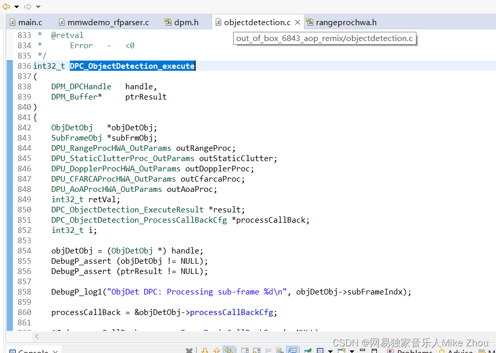 【TI毫米波雷达】毫米波雷达芯片结构框架解析：out_of_box开箱demo代码解读（以IWR6843AOP为例）_6843 out of box demo只连得上一个端口-CSDN博客