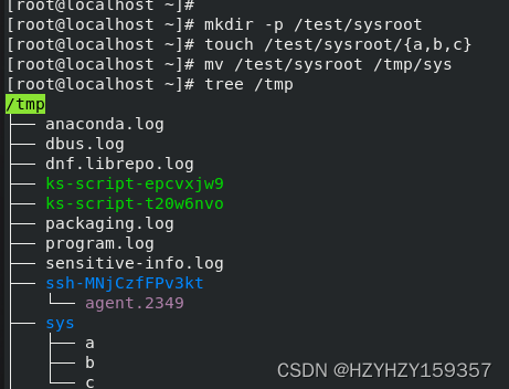 Linux文件与目录管理_sysroot-CSDN博客