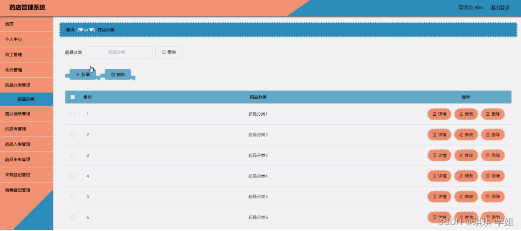 计算机毕业设计（附源码）python药店管理系统python药品管理系统 Csdn博客