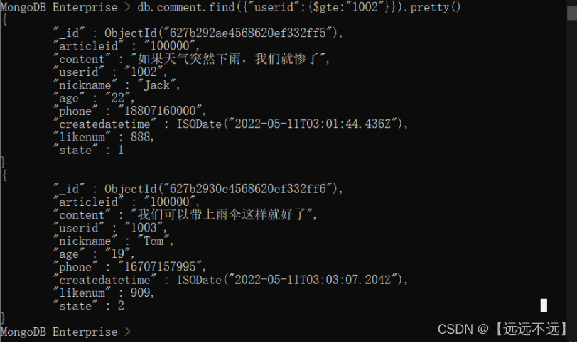 使用robo3t操作mongodb以及文档的插入、更新、删除以及查询操作_mongodb robo3t一次查询1000条数据-CSDN博客