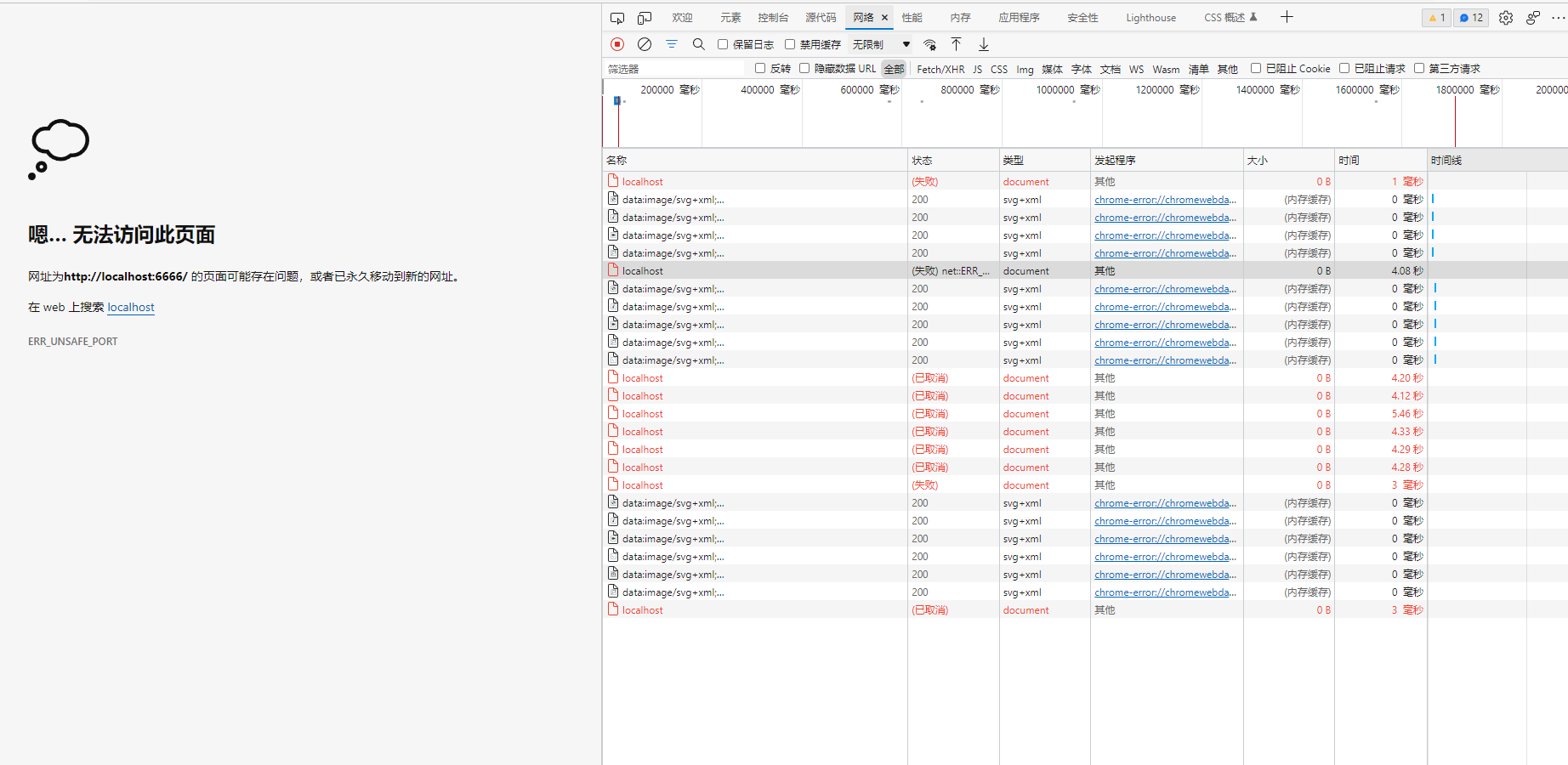 net::ERR_UNSAFE_PORT 问题解决（前端打包后浏览器无法进入登录页问题解决）_前端打包后无法访问login-CSDN博客