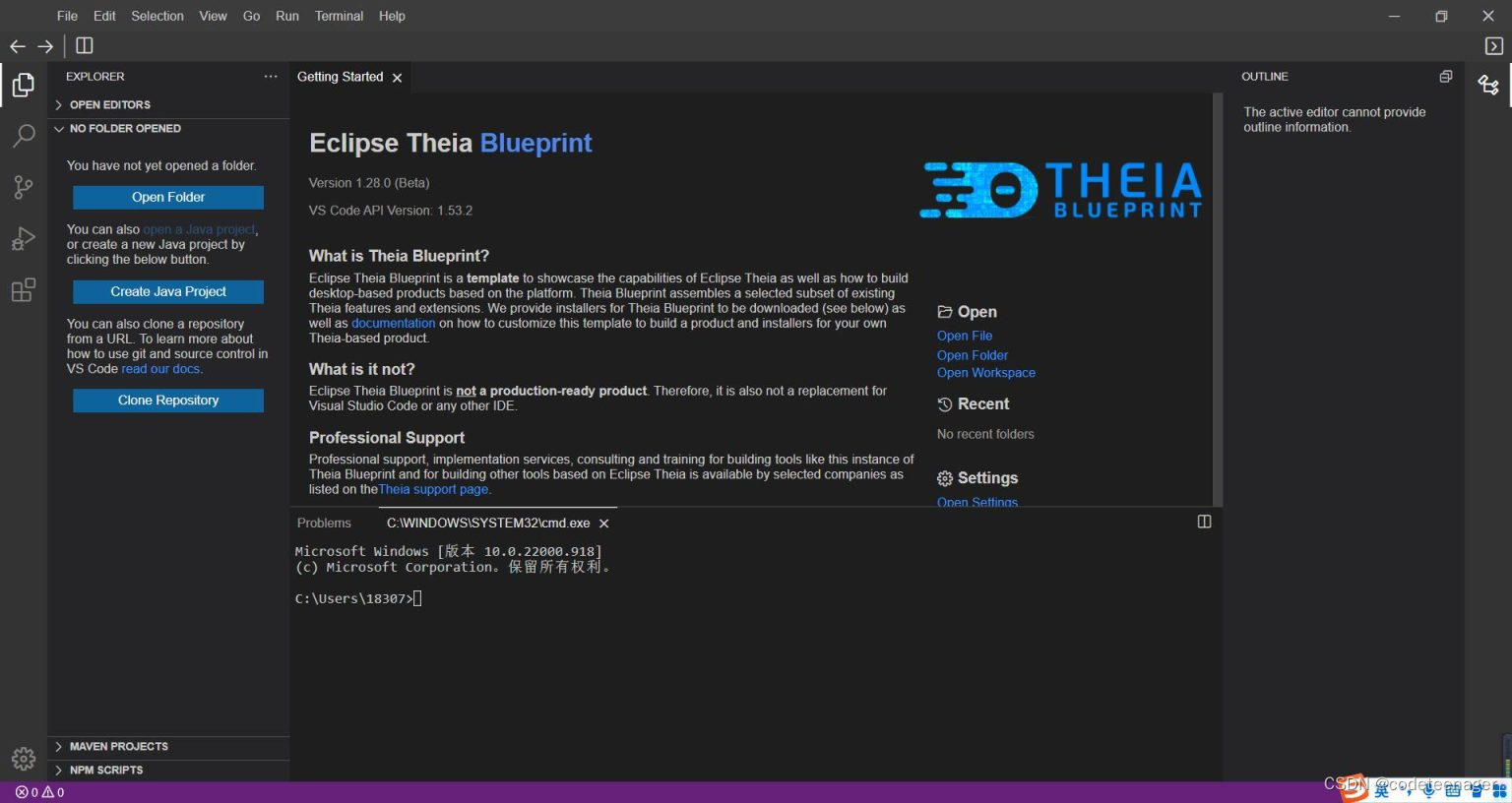 Eclipse Theia技术揭秘——构建桌面IDE_theia下载-CSDN博客