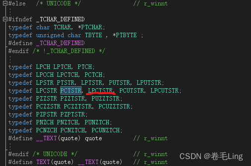 The meaning and difference of LPSTR, LPCSTR, LPTSTR and LPCTSTR, LPVOID - Programmer Sought