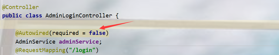 autoWired注解报错 Could not autowire. No beans of ‘xxxService‘ type found._could not autowire. no ...