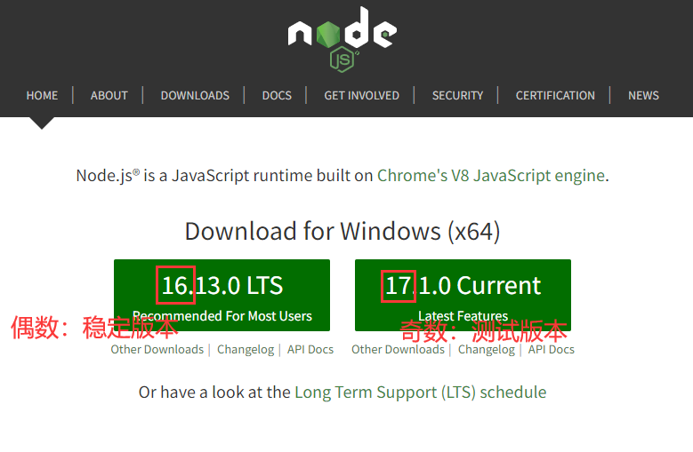 安装Node.js_node.js javascript runtime-CSDN博客