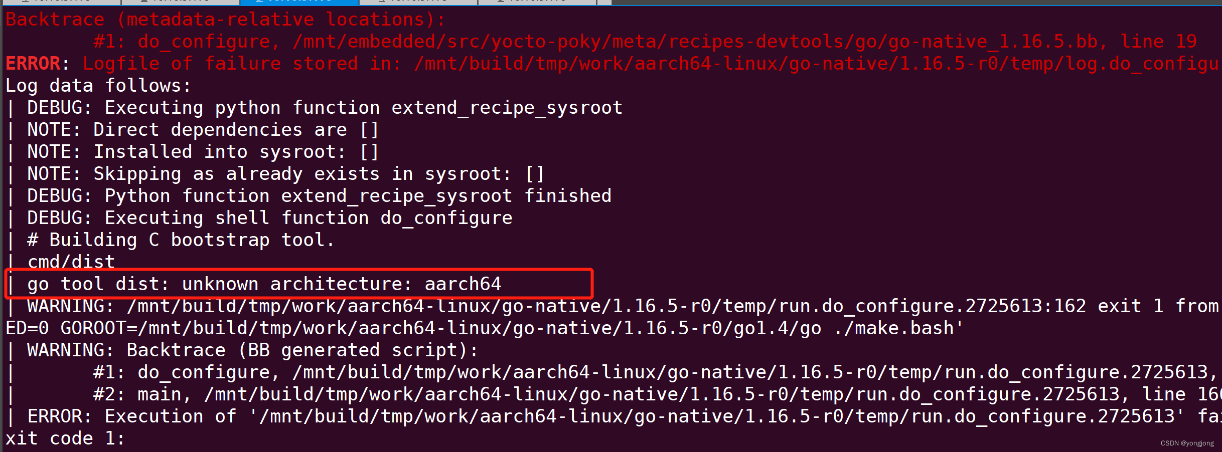 openEuler embedded编译go-runtime软件包报错_go编译arm cannot find ld-CSDN博客