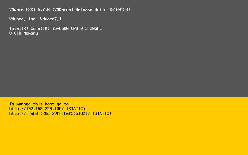 【VMware】VMware ESXI 6.7 安装_vmware-vmvisor-installer-CSDN博客
