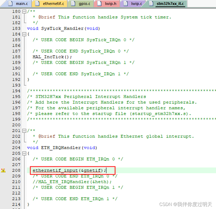 Stm32h743lwiplan8720stm32cubemx680stm32cubemx680 Lwip Csdn博客