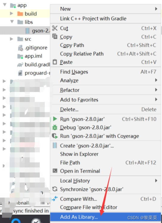 Android Studio中下载并导入Gson_gson下载-CSDN博客