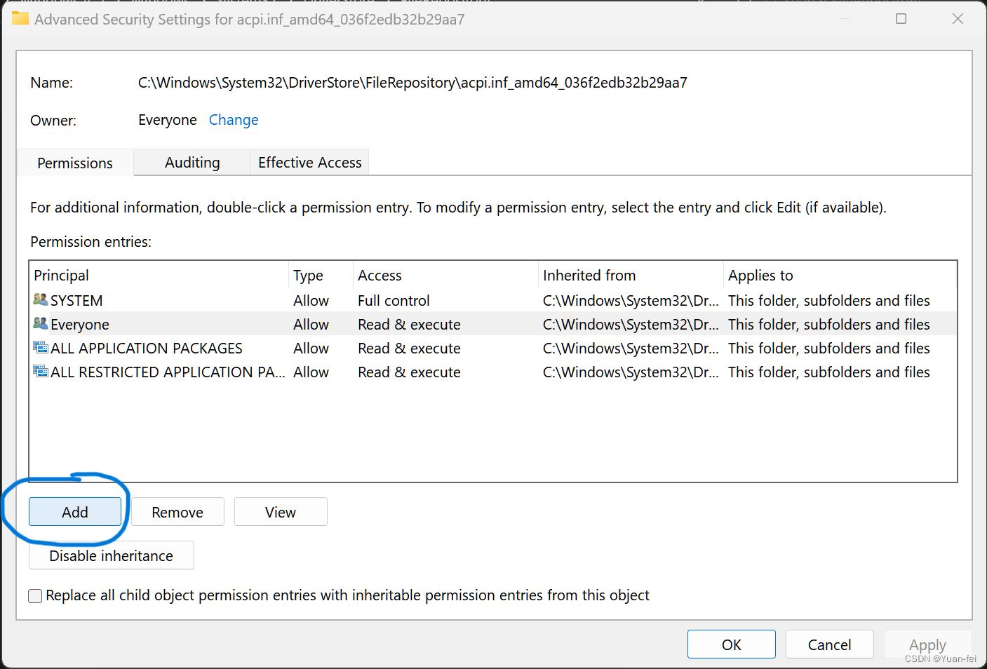 没有权限访问，windows更改文件权限，获取SYSTEM 或者 Administrator 、TrustedInstaller权限，解决删除 ...