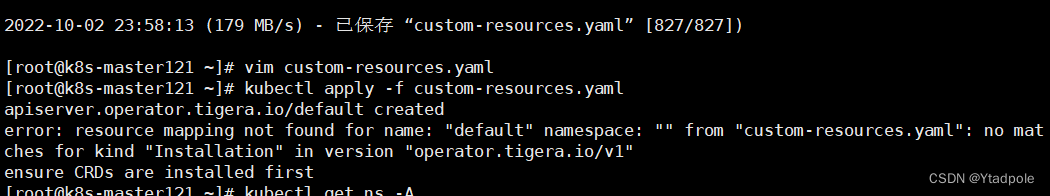 k8s搭建的一些问题记录_ensure crds are installed first-CSDN博客