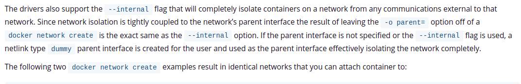 Docker网络 多机通信 2 Ipvlan笔记 Docker Ipvlan Csdn博客