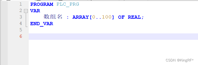 PLC中ST编程的数组_三菱plcst语言数组array-CSDN博客