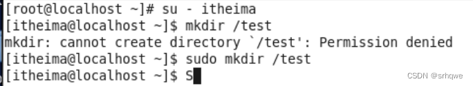 linux:命令su、exit、sudo登入、退出用户、临时root权限详解。_sudo退出_srhqwe的博客-CSDN博客