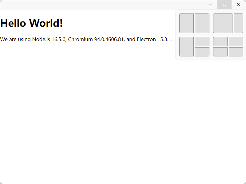 Electron Custom Title Bar (Windows System) - Programmer Sought