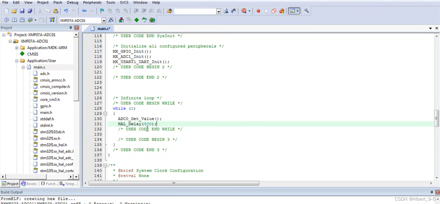 STM32 F103C8T6 cubemx ADC配置_stm32f103 adc hal配置-CSDN博客