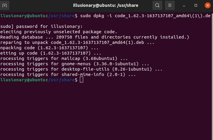 （详细）ubuntu21.04 版本快速简单下载安装vscode及其他使用小知识_ubuntu21.04下载-CSDN博客