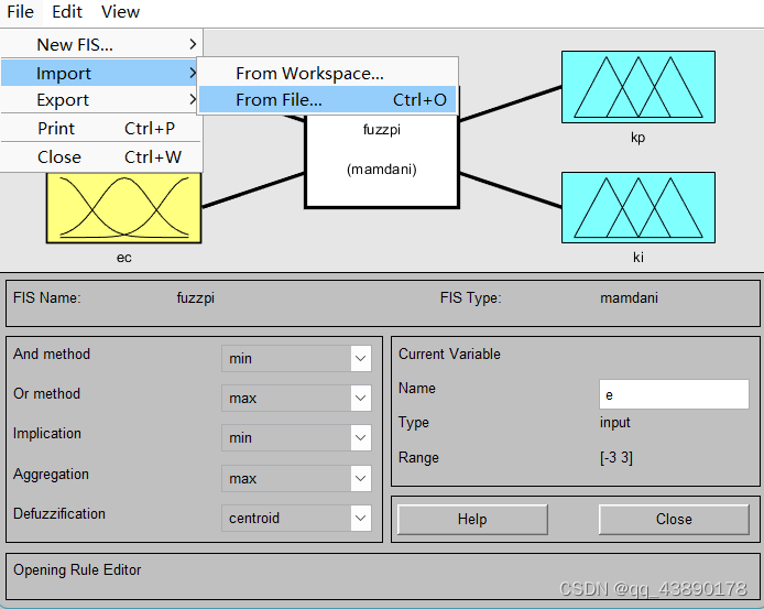 simulink模糊控制器工具应用——设计PI参数_simulink模糊控制编辑器-CSDN博客