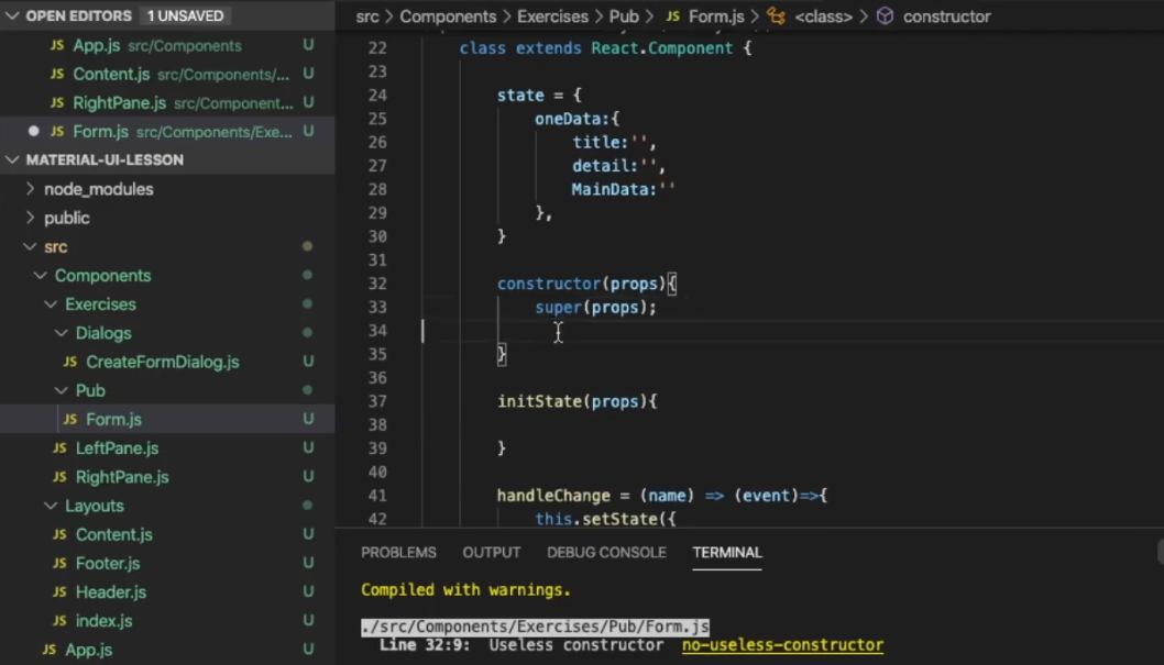 前端学习笔记202306学习笔记第五十四天 Reactjs And Material Ui之编辑表单 封装form组件8 Csdn博客
