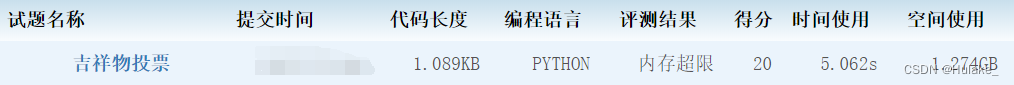Ccf Csp真题《202209 4—吉祥物投票》思路python题解试题名称吉祥物投票 Csdn博客