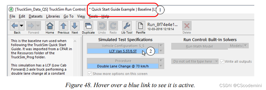 TruckSim Quick Start Guide（TruckSim快速入门）-CSDN博客
