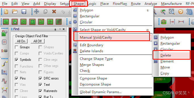 Allegro学习笔记：“如何把删除的孤铜恢复”_allegro挖掉的铜可以恢复吗-CSDN博客