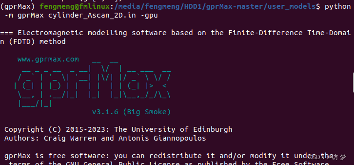 Linux系统中gprmax软件的学习笔记——pycuda的安装gprmax Pycuda Csdn博客 7247