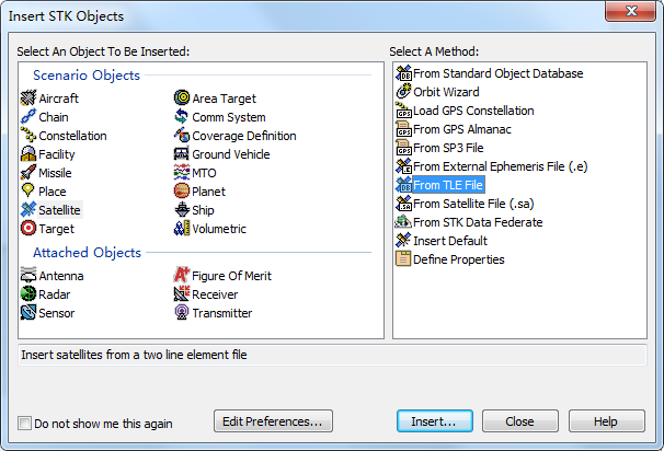 用STK导入段时间TLE数据_stk导入tle需要什么插件-CSDN博客