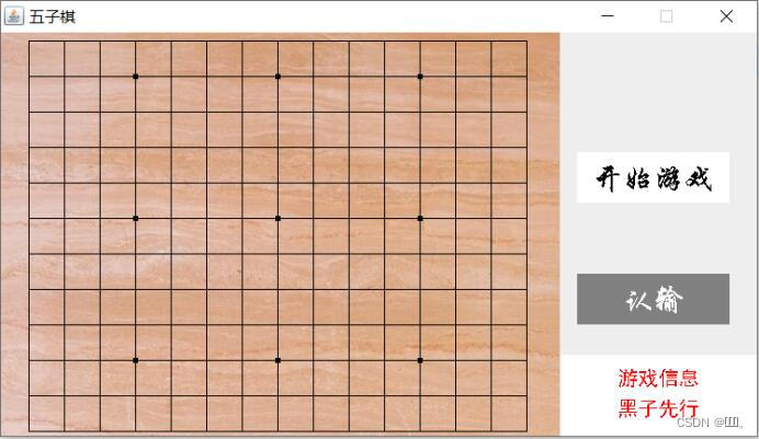Java Se 实训——五子棋游戏java编程设计用java写一个五子棋游戏项目内容 Csdn博客