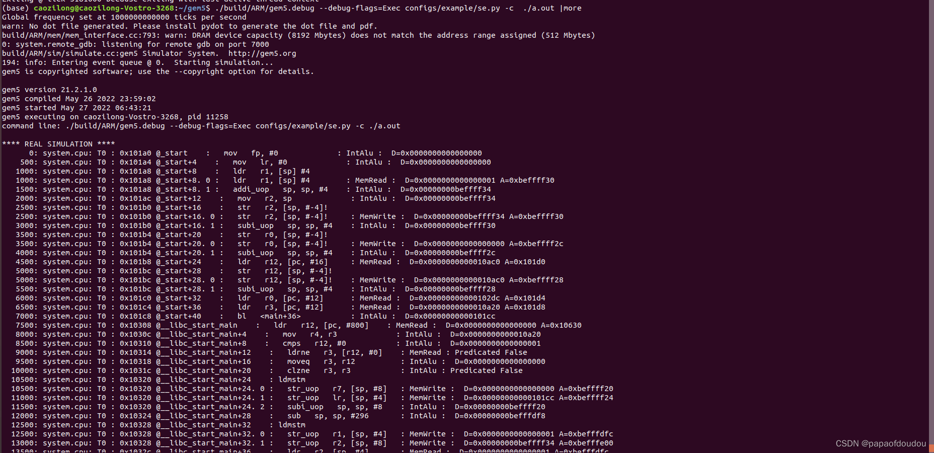 ubuntu18.04安装并测试gem5模拟器_ubuntu18.04anzhuang gem5-CSDN博客