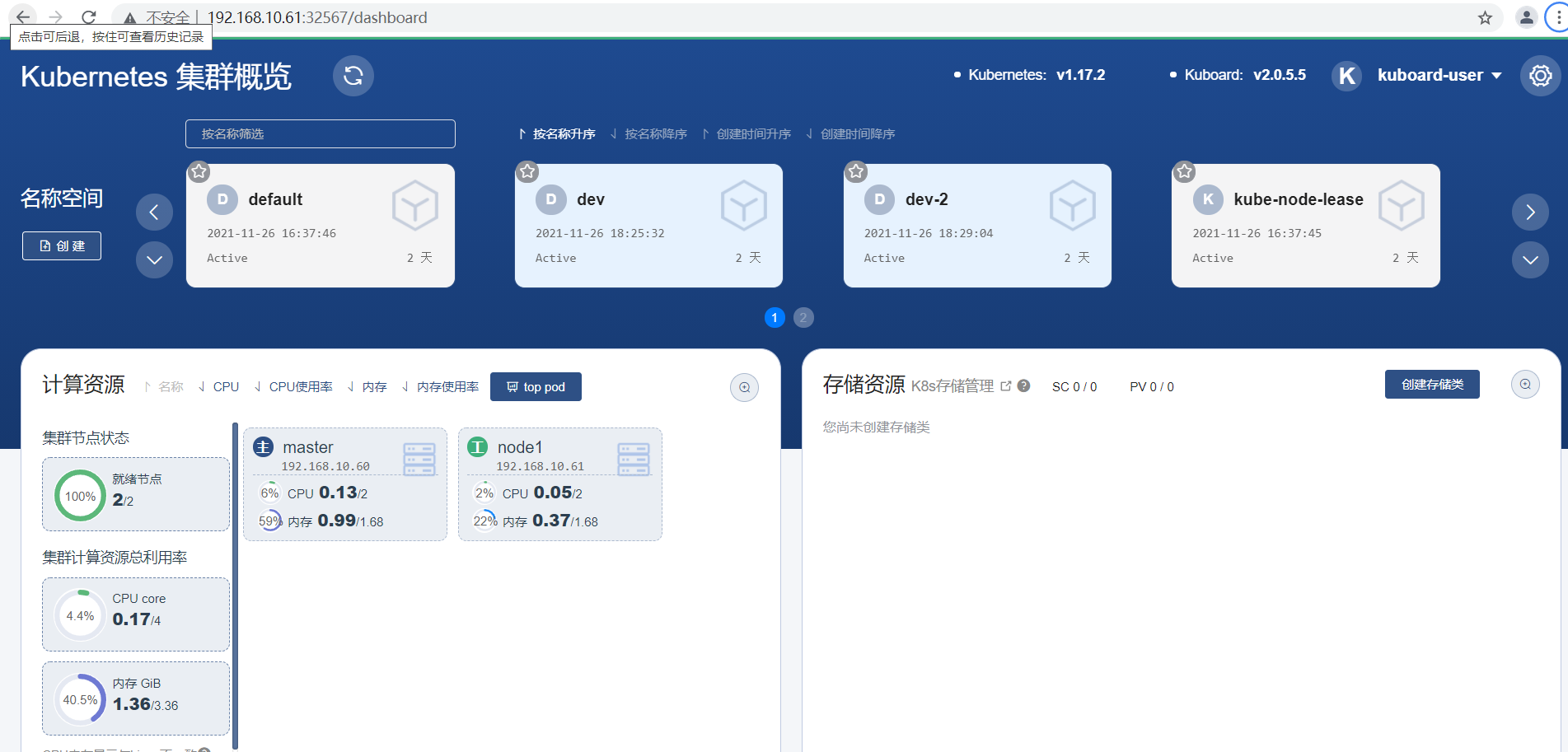k8s之可视化界面kuboard_查看kuboard地址-CSDN博客