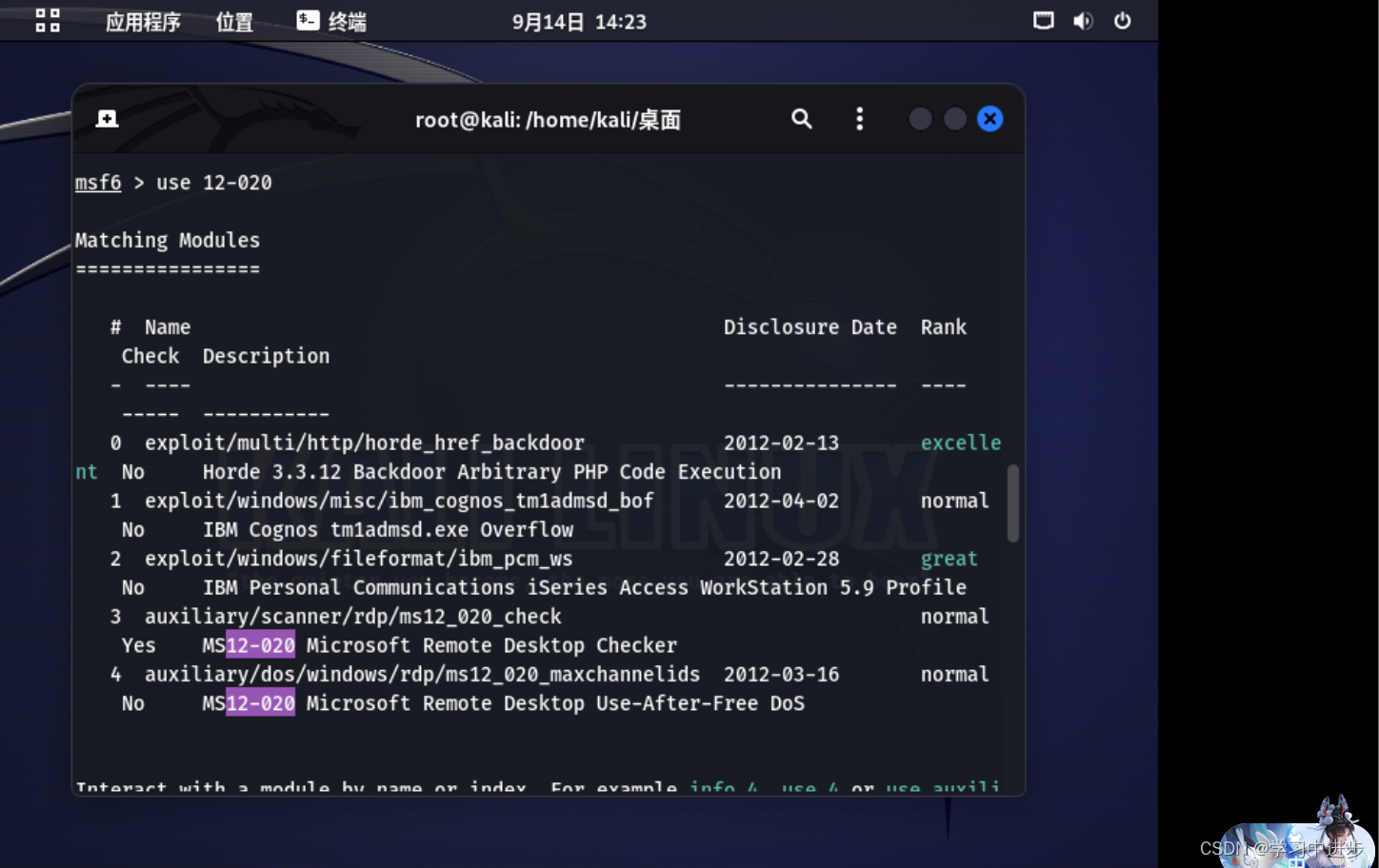 02 攻防实验二：ms12-020（死亡蓝屏）漏洞复现_ms12-020复现-CSDN博客