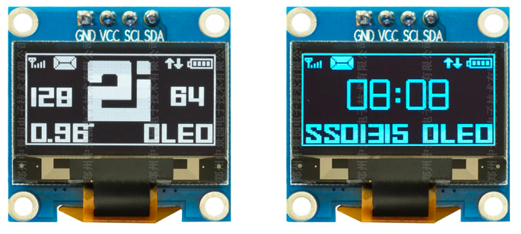 0.96寸IIC接口ssd1306和ssd1315驱动oled12864屏幕介绍_ssd1315兼容ssd1306吗-CSDN博客