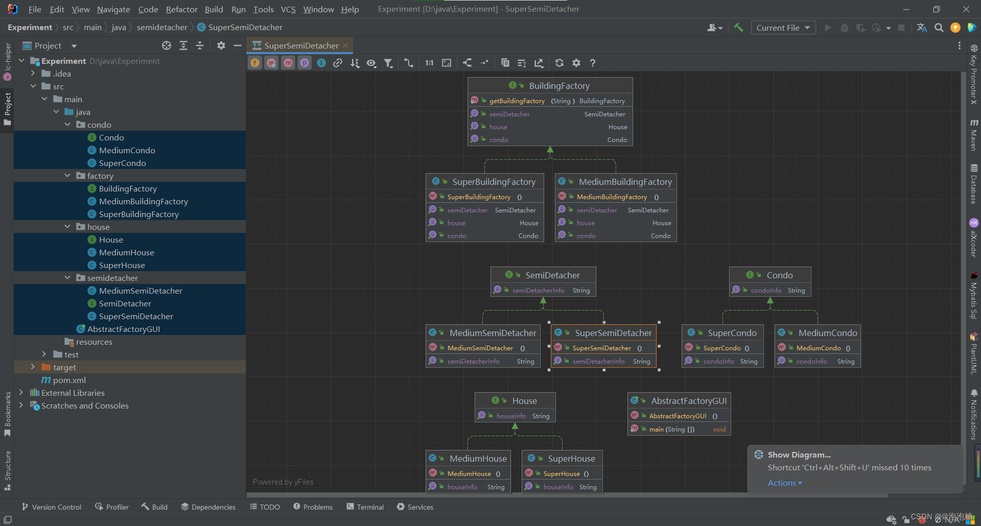 IntelliJ IDE自动生成UML类图_idear uml 根据类生成 uml-CSDN博客