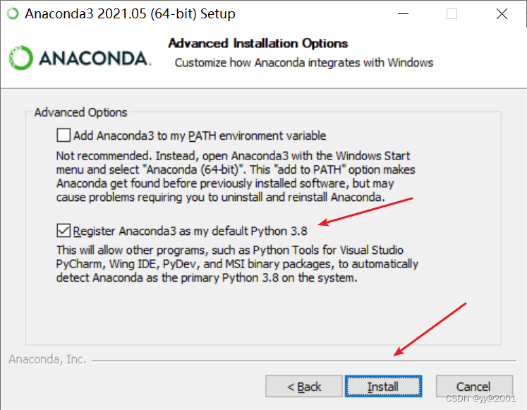 【anaconda安装教程】anaconda3 2021.05 + python 3.8.8_anaconda 2021.05-CSDN博客