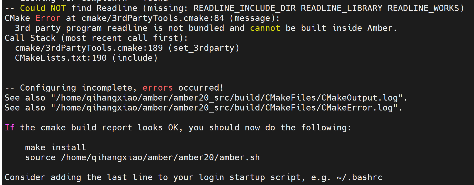 amber的安装和使用_amber安装-CSDN博客