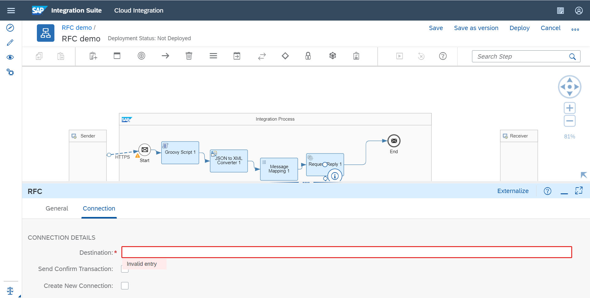 SAP CPI 开发RFC适配器的Integration Flow_sap cpi开发-CSDN博客