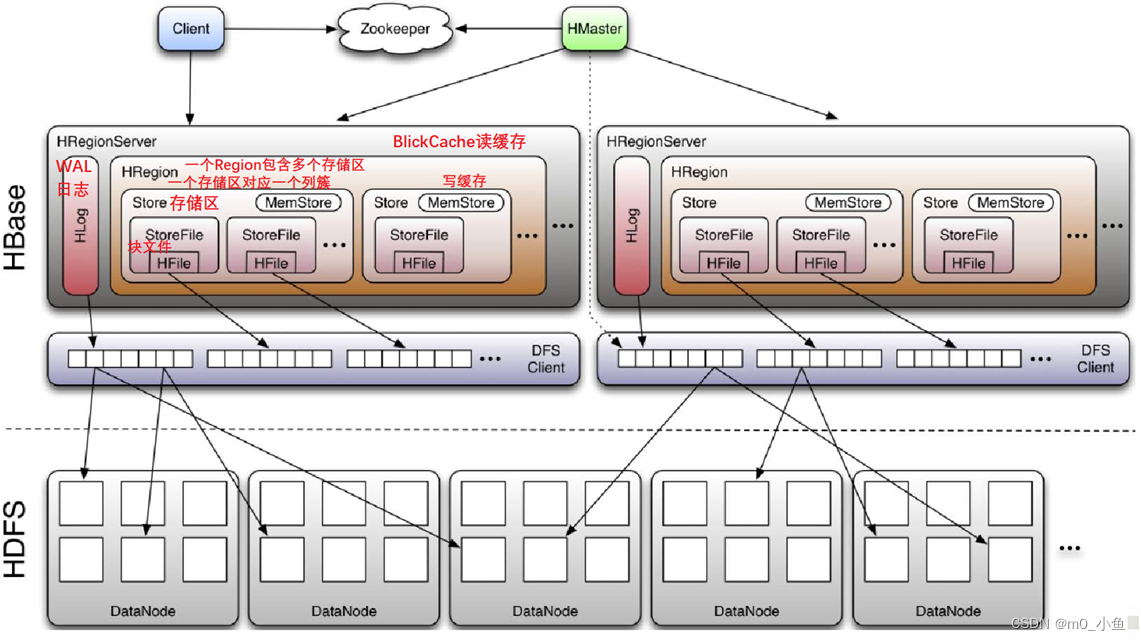 Hbase物理架构详细解释-CSDN博客