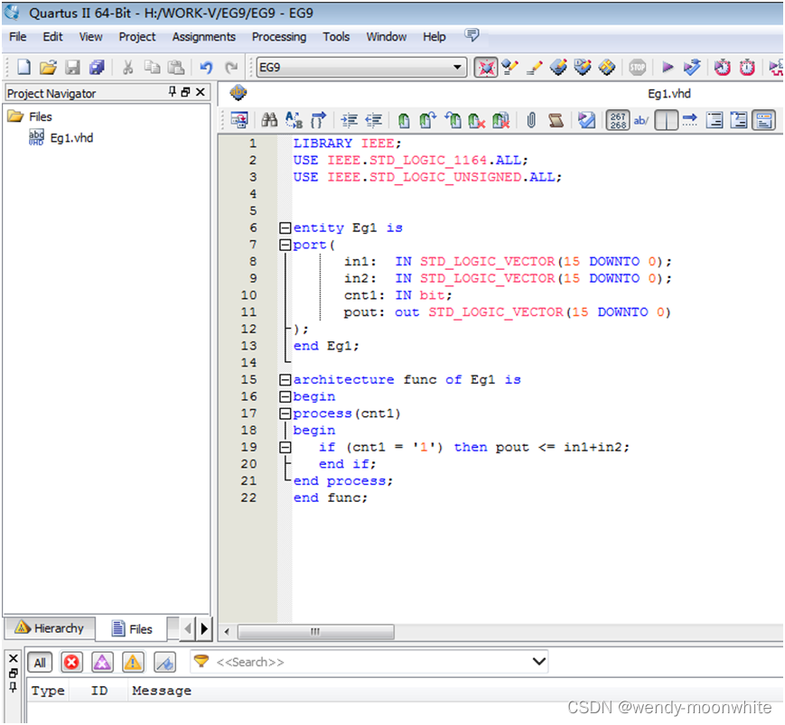 Vhdl11:vhdl两个独立的vhdl文件在同一个工程中使用,加载到顶层文件中,实现模块化的功能vhdl模块化设计 Csdn博客
