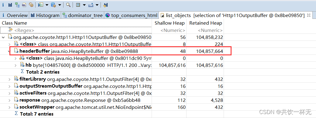页面请求频繁导致Http11OutputBuffer触发OOM解决_failed to complete processing of a request-CSDN博客