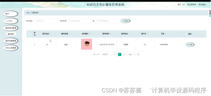 【附源码】Java计算机毕业设计4S店汽车售后服务管理系统（程序+LW+部署）-CSDN博客