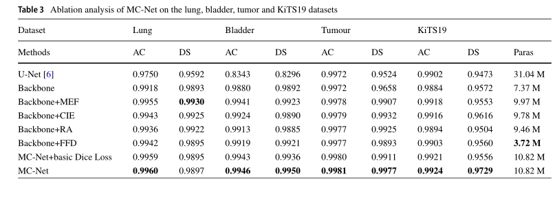 MC-Net: multi-scale context-attention network for medical CT image ...