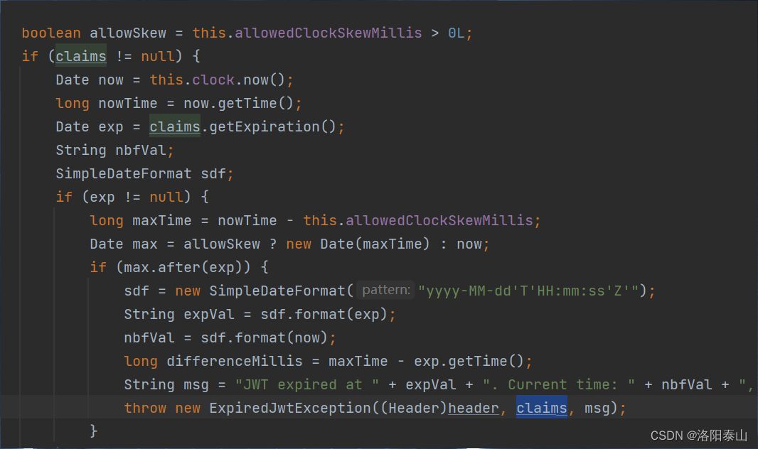 JWT如何解析过期的token中的信息_jwt must not be accepted before-CSDN博客